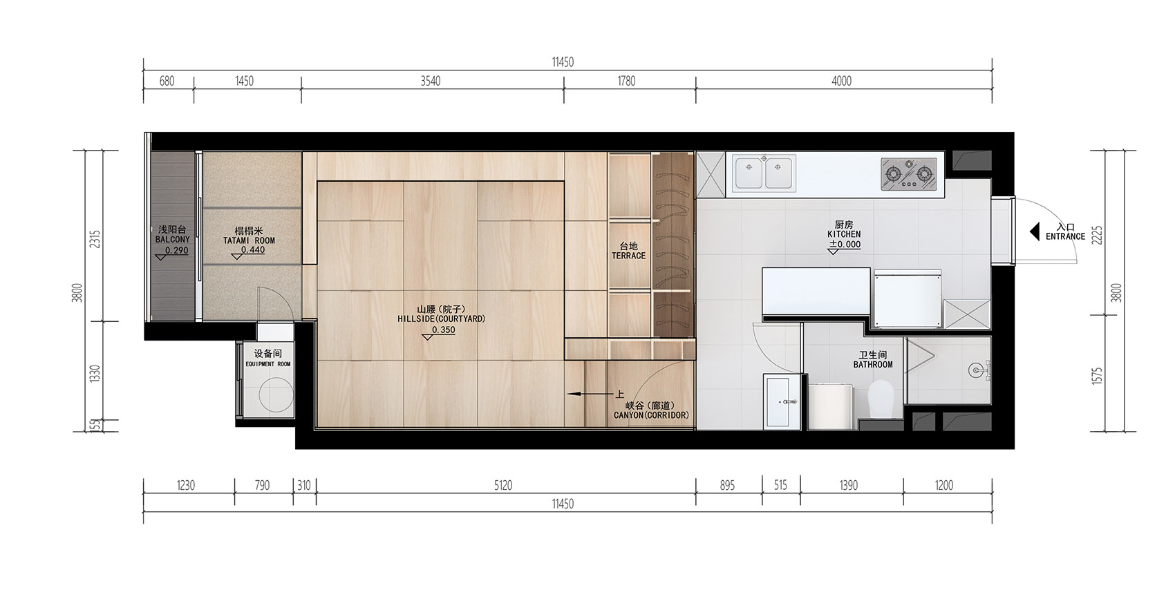 Renovation design of a 40-square-meter living space, China by ...