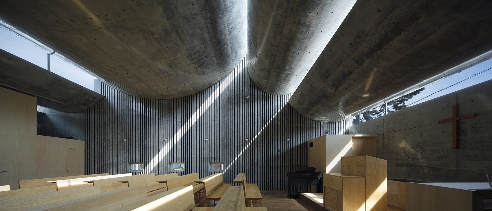 Shonan Christ Church by Takeshi Hosaka Architects - 谷德设计网