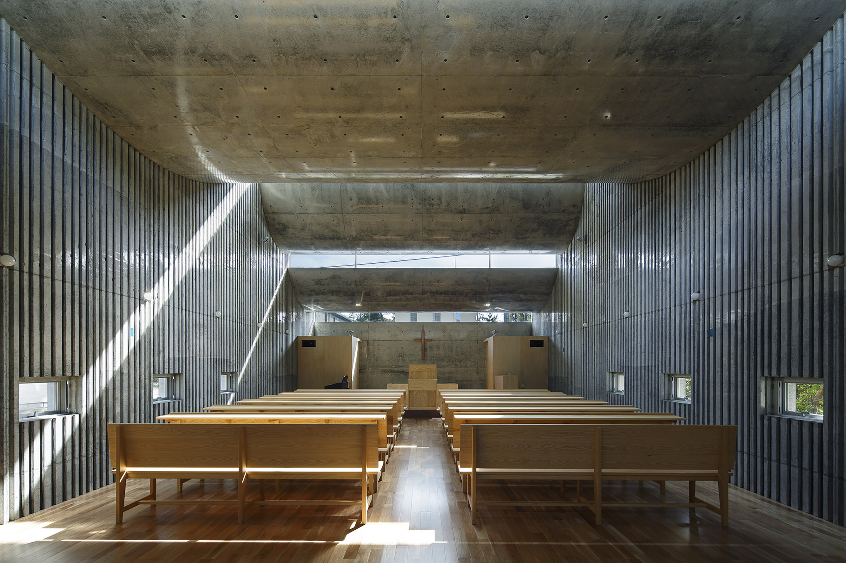 Shonan Christ Church by Takeshi Hosaka Architects - 谷德设计网