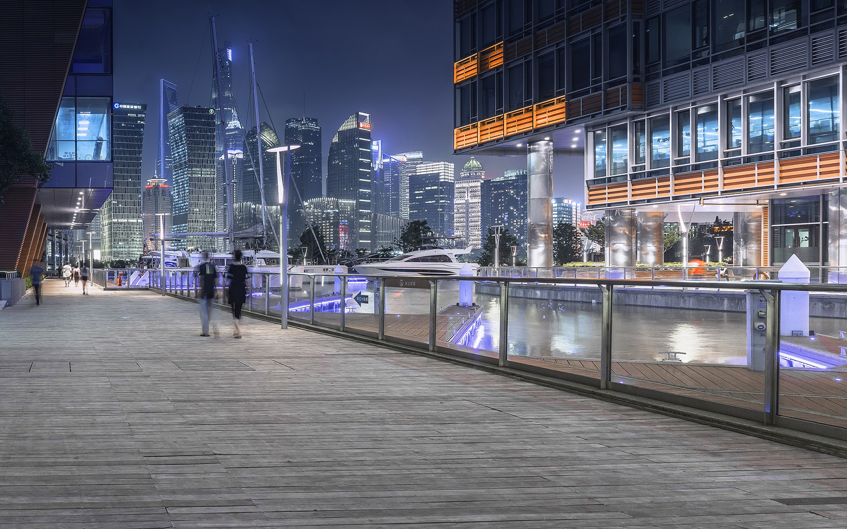 Shanghai north bund riverside mountain block landscape, China by OFFICE ...