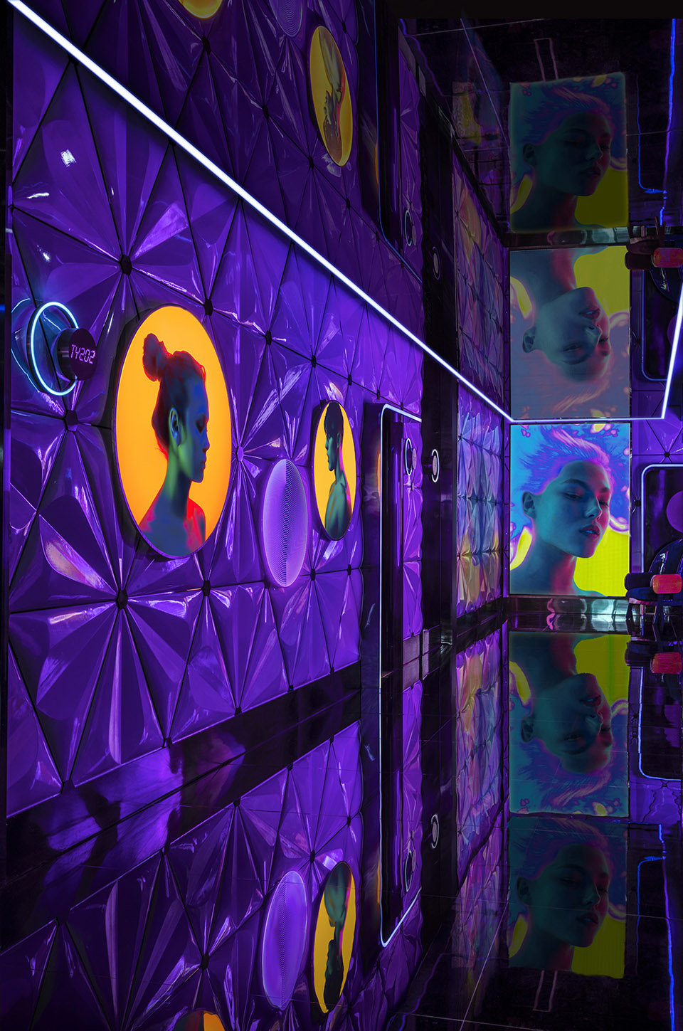 Tian Yue KTV, China by SPACE³ INTERIOR DESIGN - 谷德设计网