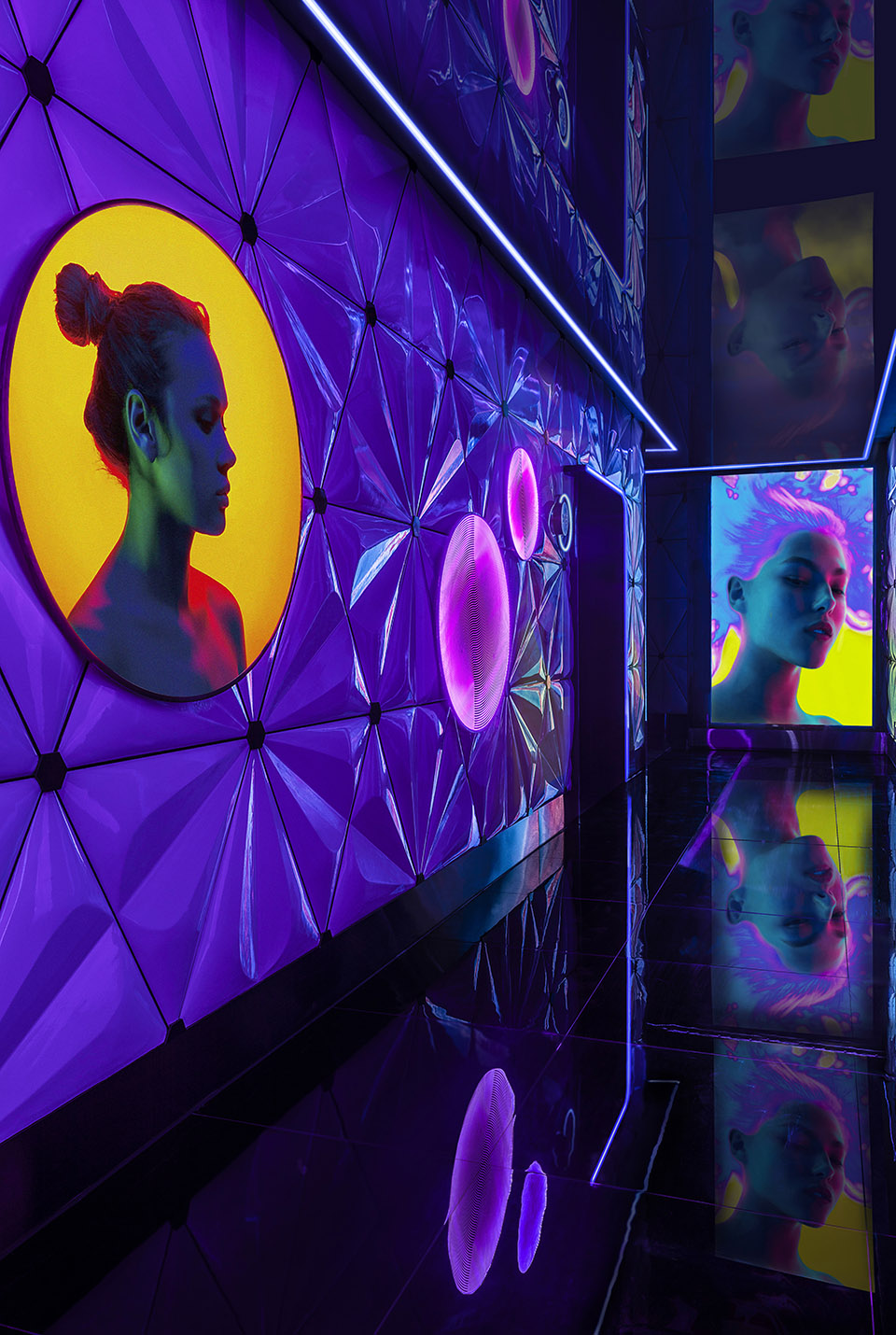 Tian Yue KTV, China by SPACE³ INTERIOR DESIGN - 谷德设计网