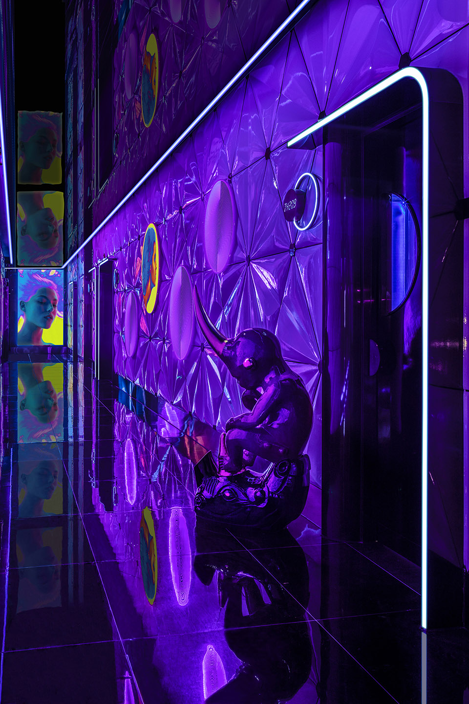 Tian Yue KTV, China by SPACE³ INTERIOR DESIGN - 谷德设计网