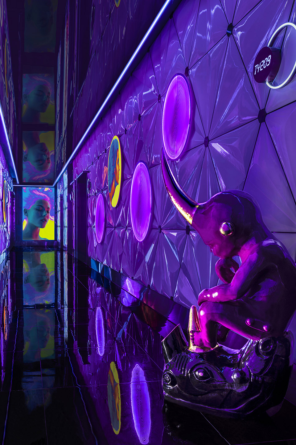 Tian Yue KTV, China by SPACE³ INTERIOR DESIGN - 谷德设计网