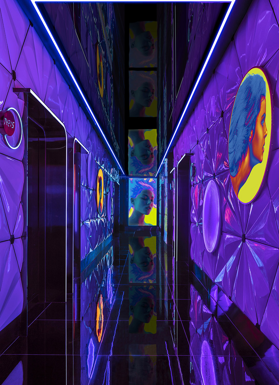 Tian Yue KTV, China by SPACE³ INTERIOR DESIGN - 谷德设计网