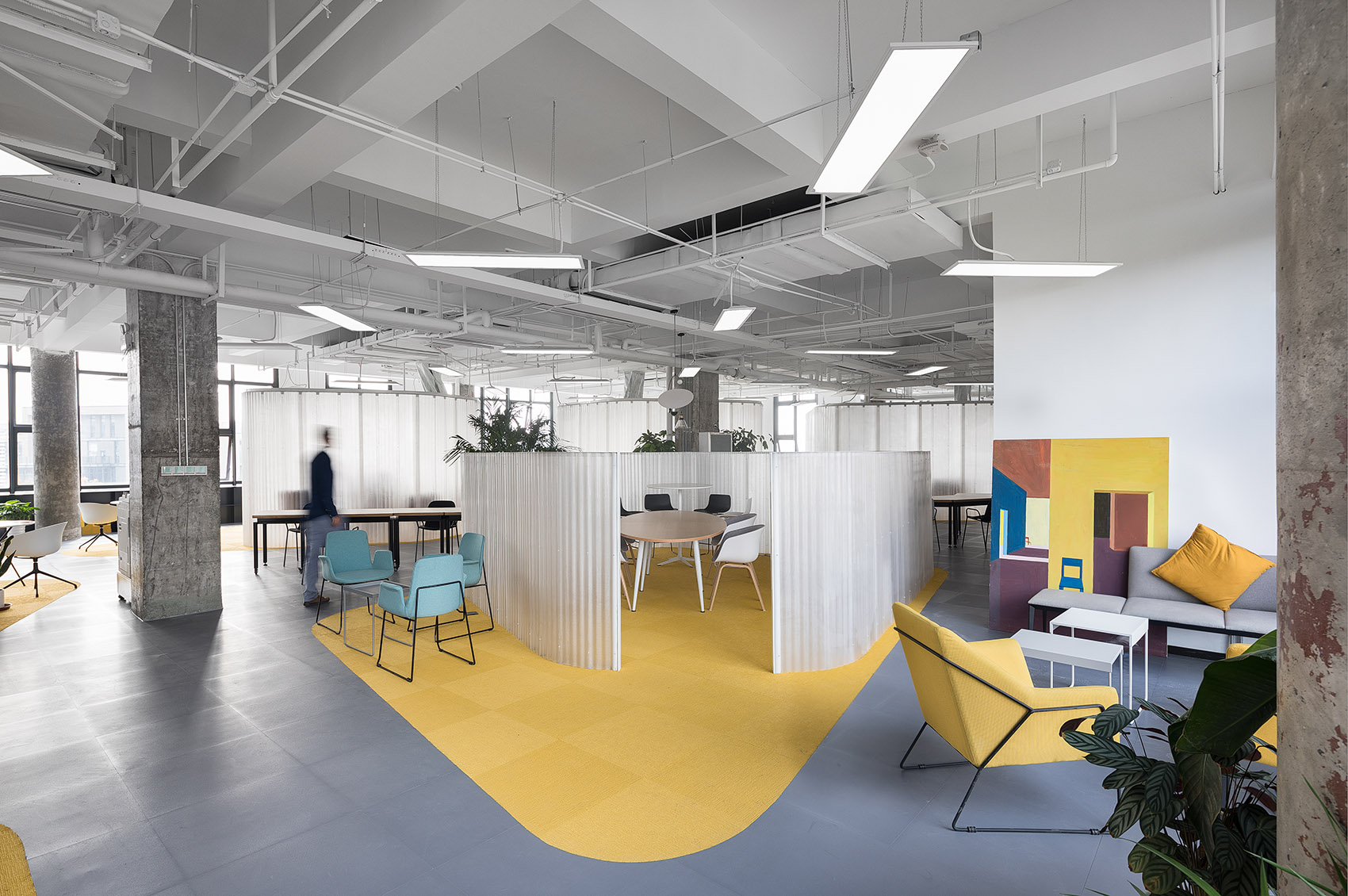 X-workingspace办公空间设计，江苏 / 中欧智能建筑设计研发中心 - 谷德设计网