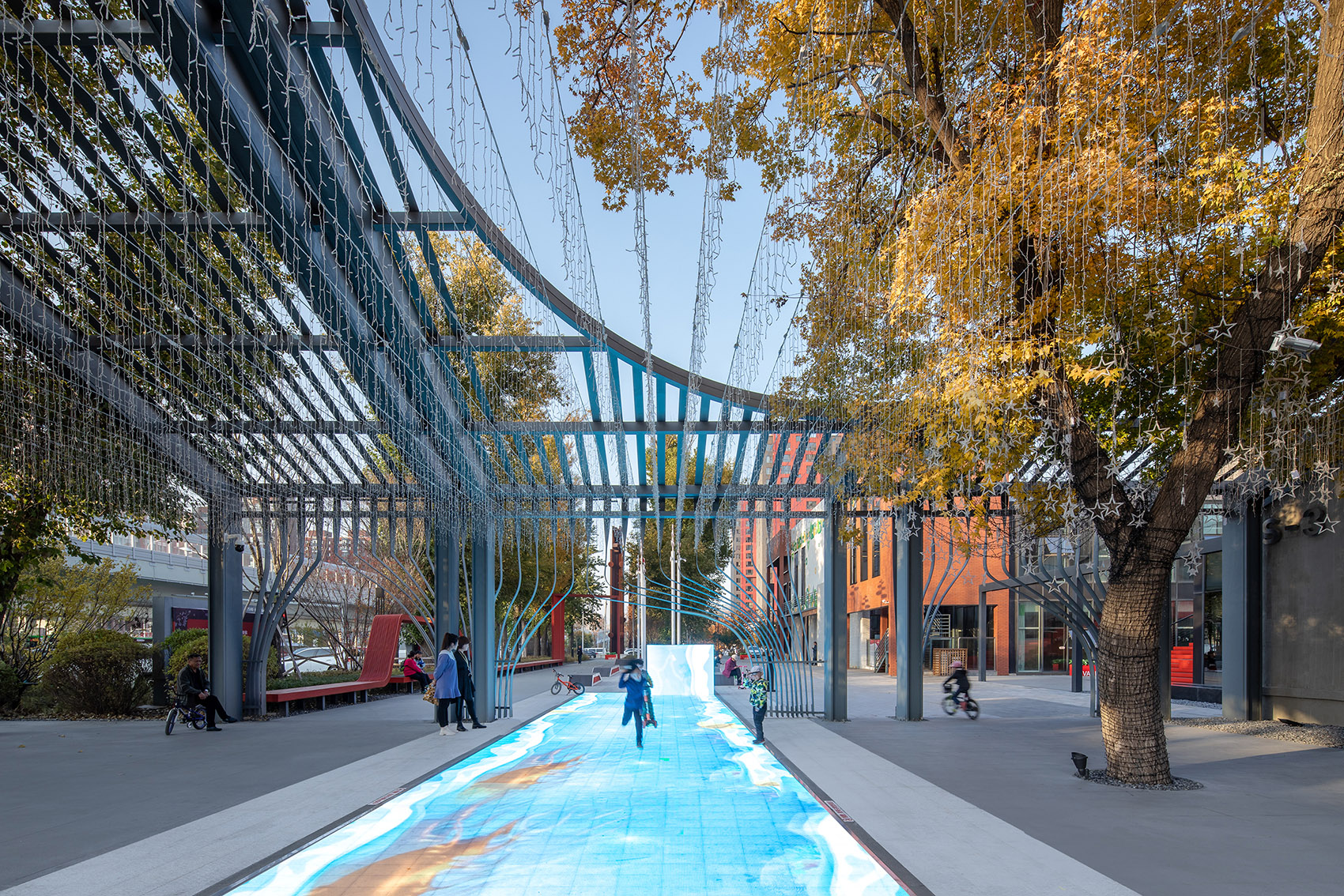 Vanke Lanshan Community Pocket Park, China by Partner Design Studio - 谷德设计网