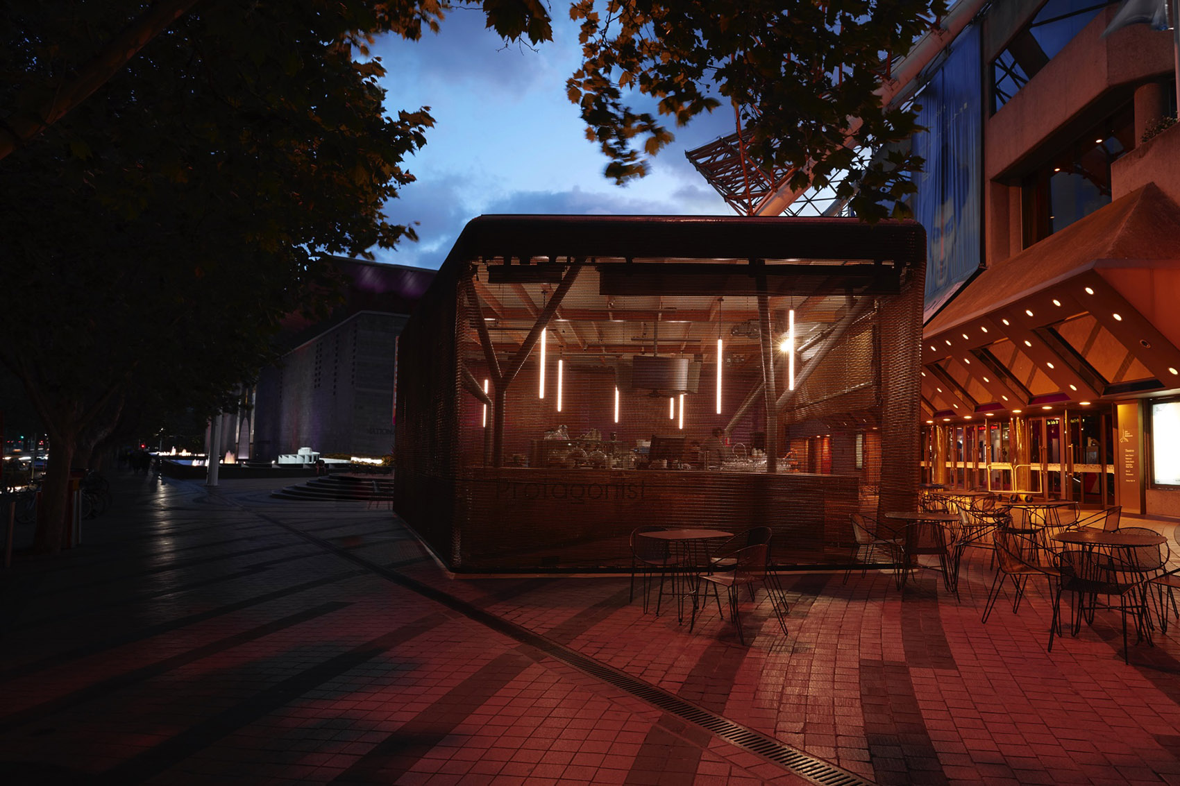 Protagonist Cafe by Cumulus Studio - 谷德设计网