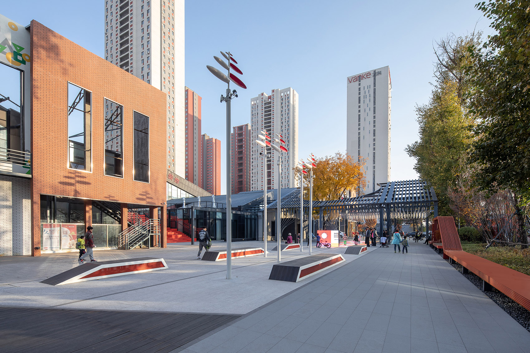 Vanke Lanshan Community Pocket Park, China by Partner Design Studio - 谷德设计网