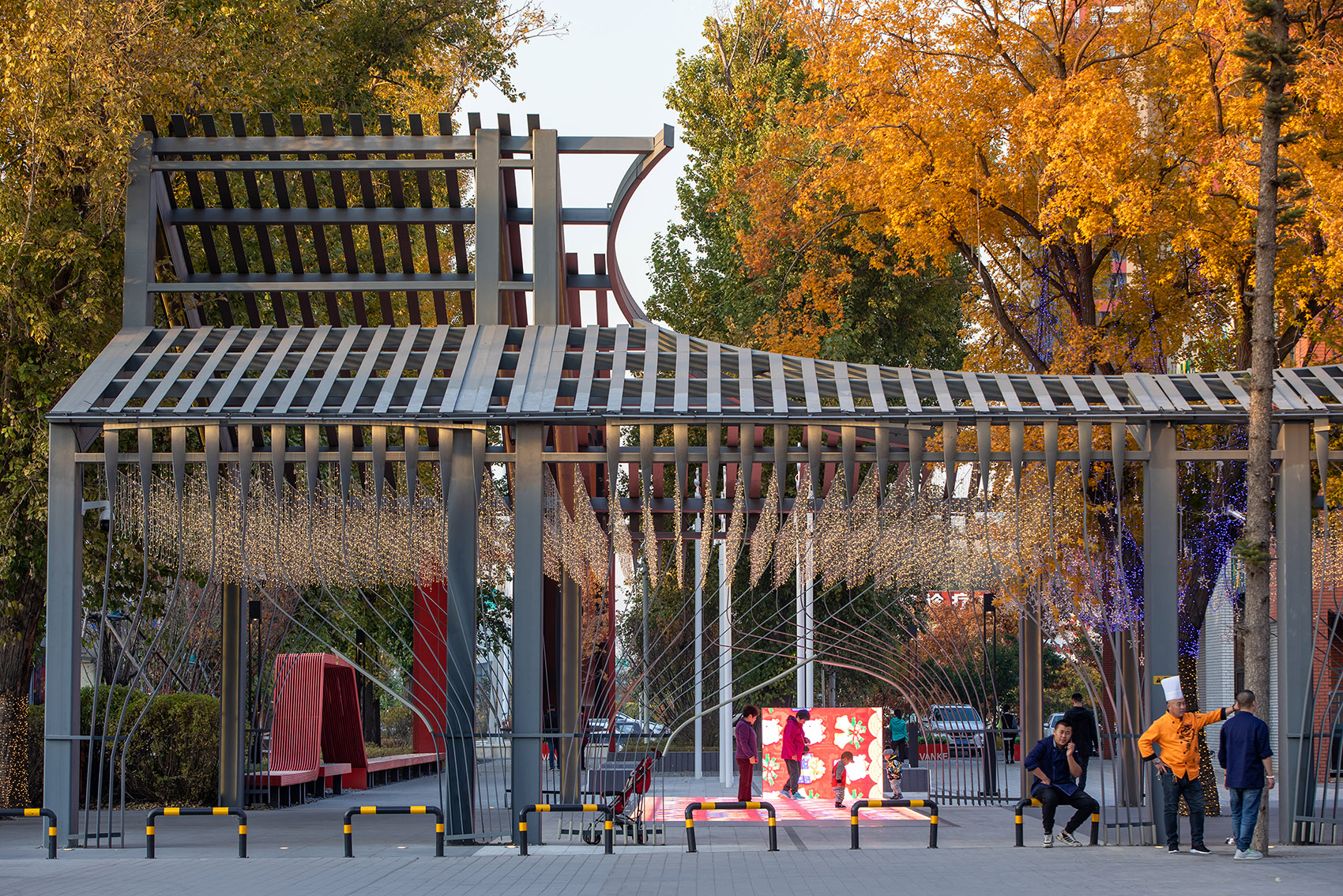 Vanke Lanshan Community Pocket Park, China by Partner Design Studio - 谷德设计网
