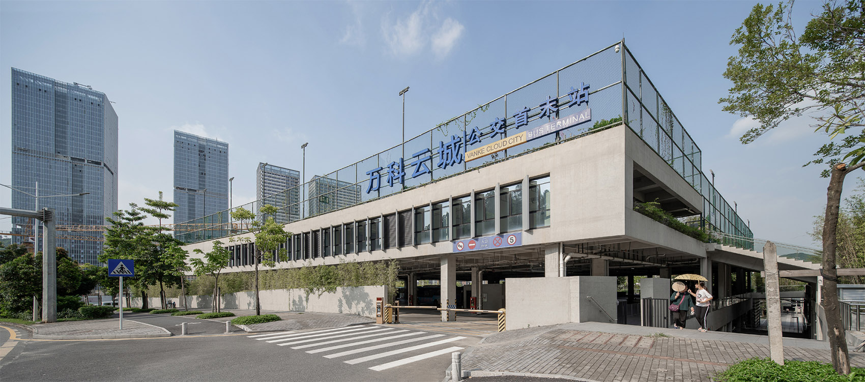 Vanke Cloud City Plot A1-B2 Design Community and Bus Terminal, Shenzhen ...