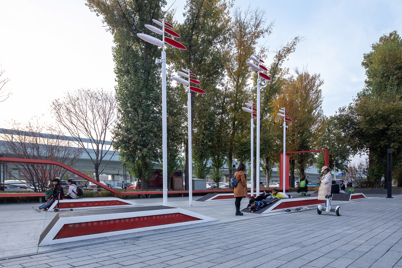 Vanke Lanshan Community Pocket Park, China by Partner Design Studio - 谷德设计网