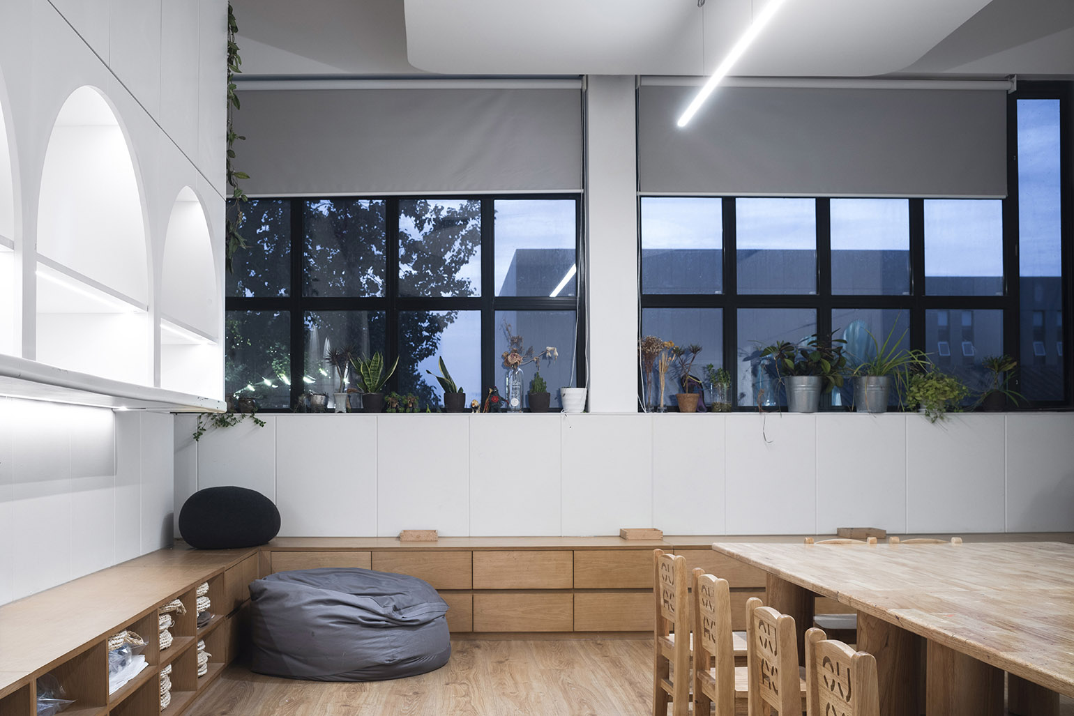 UCCA Office and UCCA Kids in Beijing, China by CUN DESIGN - 谷德设计网