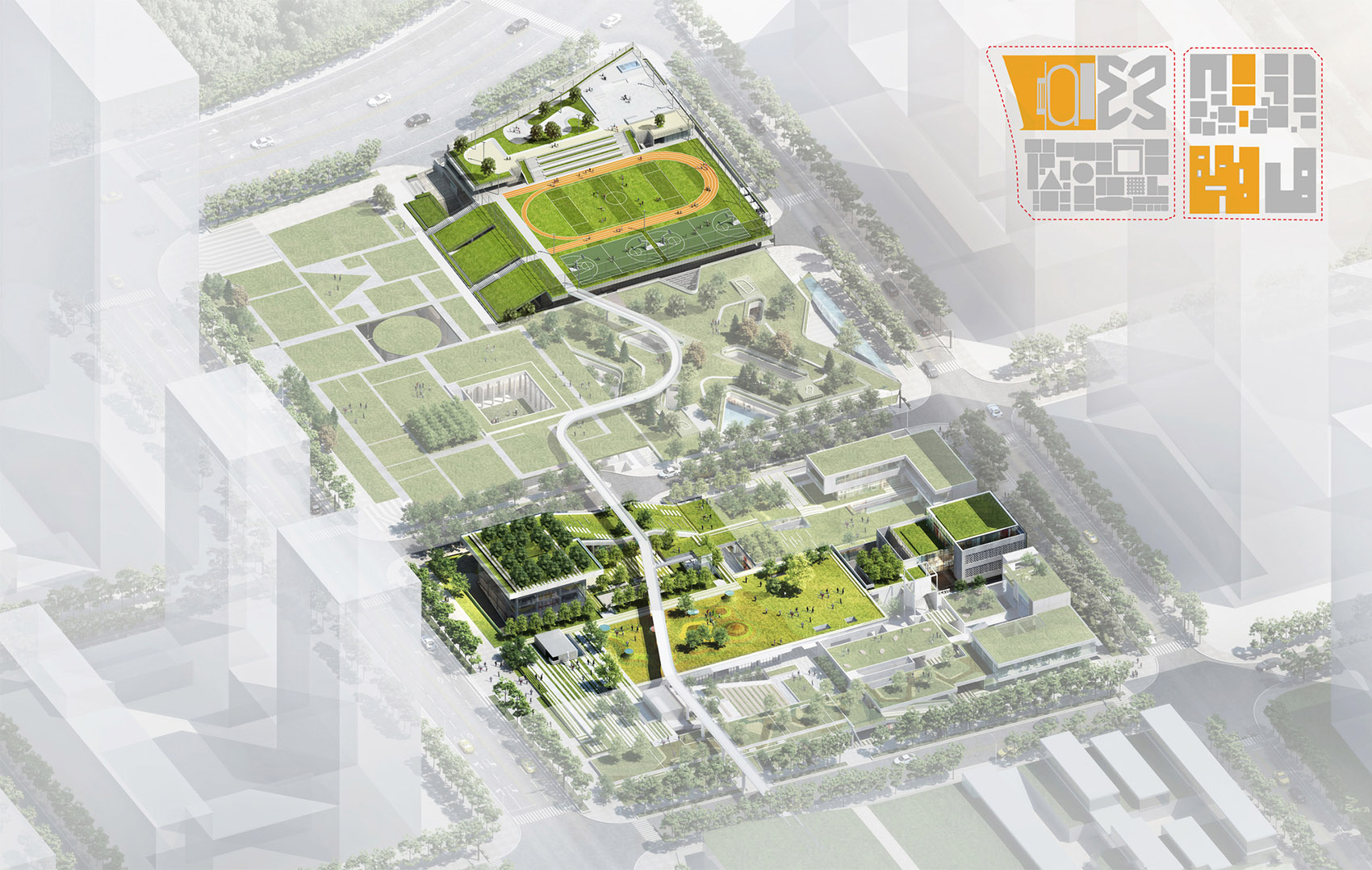 Vanke Cloud City Plot A1-B2 Design Community and Bus Terminal, Shenzhen ...