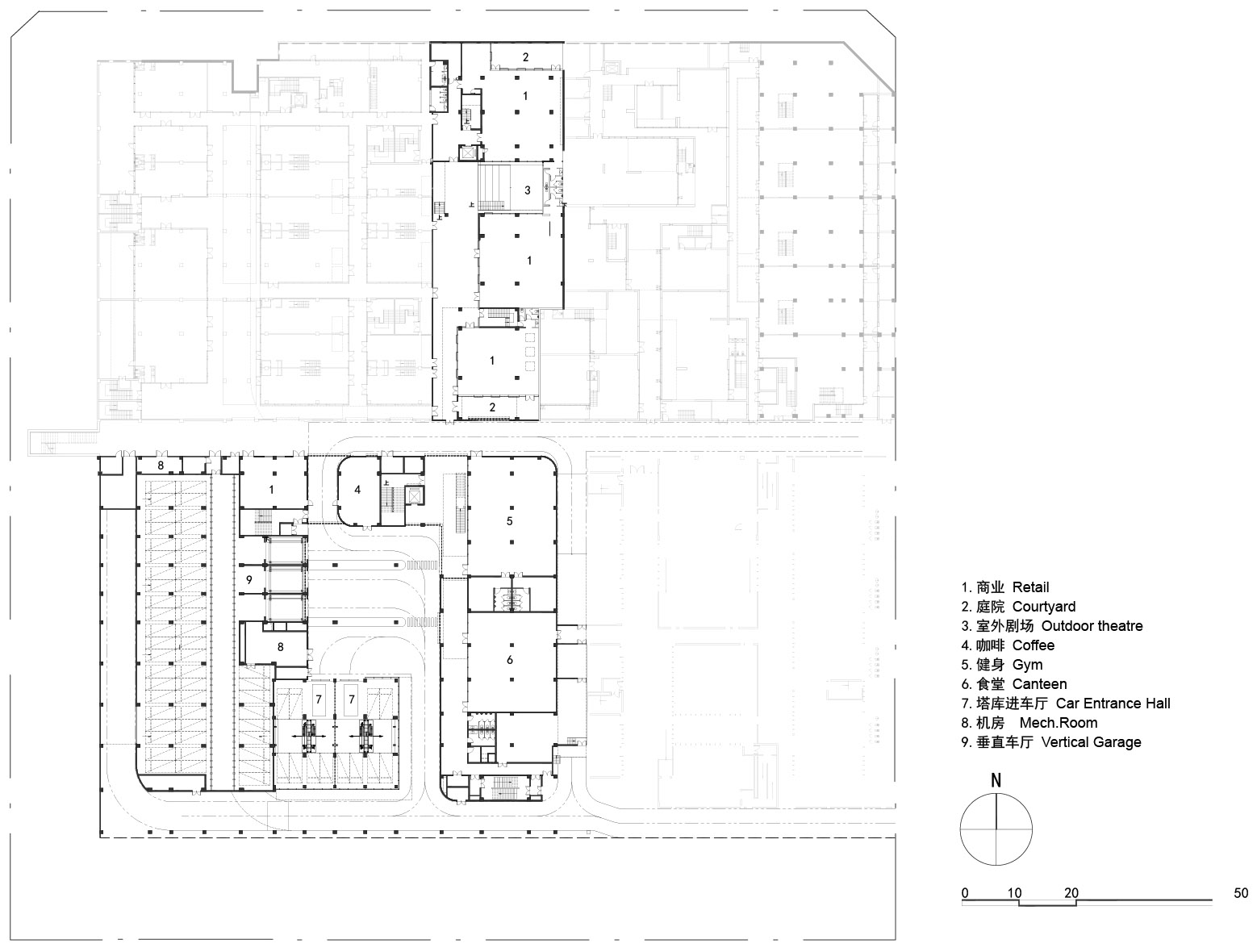 Vanke Cloud City Plot A1-B2 Design Community and Bus Terminal, Shenzhen ...
