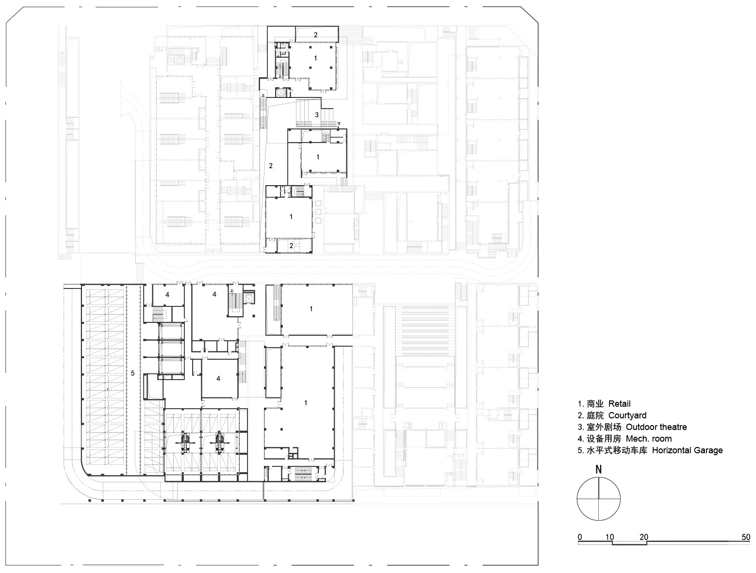 Vanke Cloud City Plot A1-B2 Design Community and Bus Terminal, Shenzhen ...
