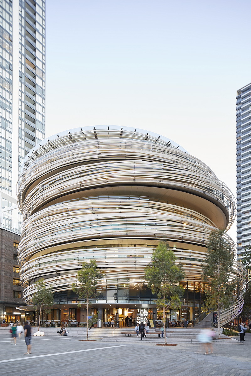 The exchange-multi-use civic building , Sydney by Kengokuma Associates ...