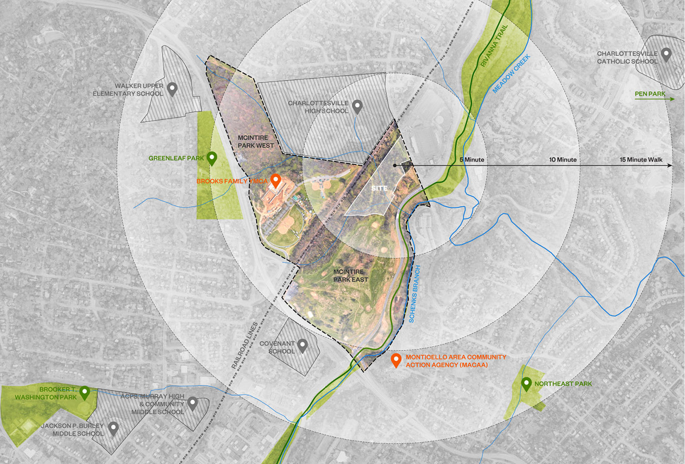 2019 ALSA Analysis and Planning Honor Award: McIntire Botanical Garden ...