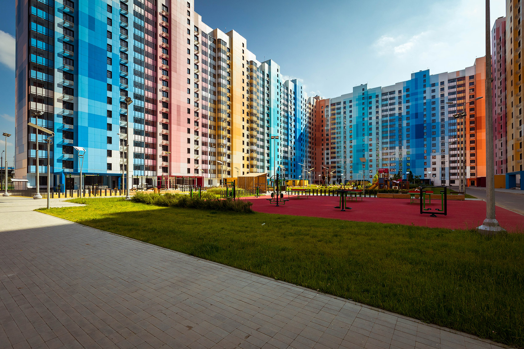 Colorful Neighborhood, Muscovite by Iosa Ghini Associati - 谷德设计网