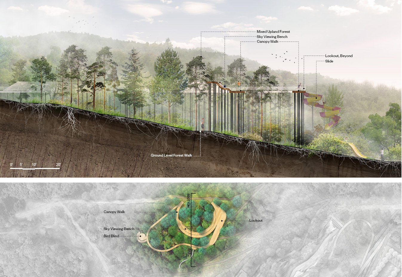 2019 ALSA Analysis and Planning Honor Award: McIntire Botanical Garden ...