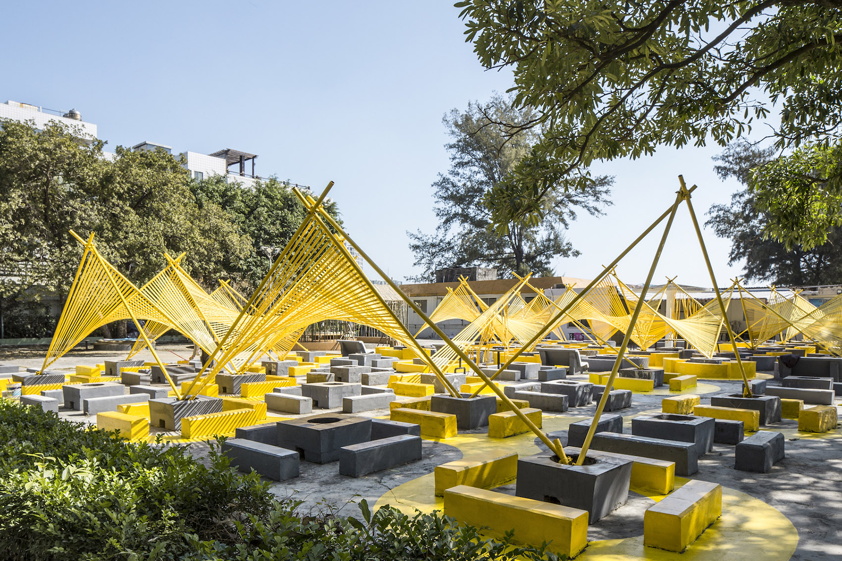 Bonfire installation, China by MAT Office - 谷德设计网