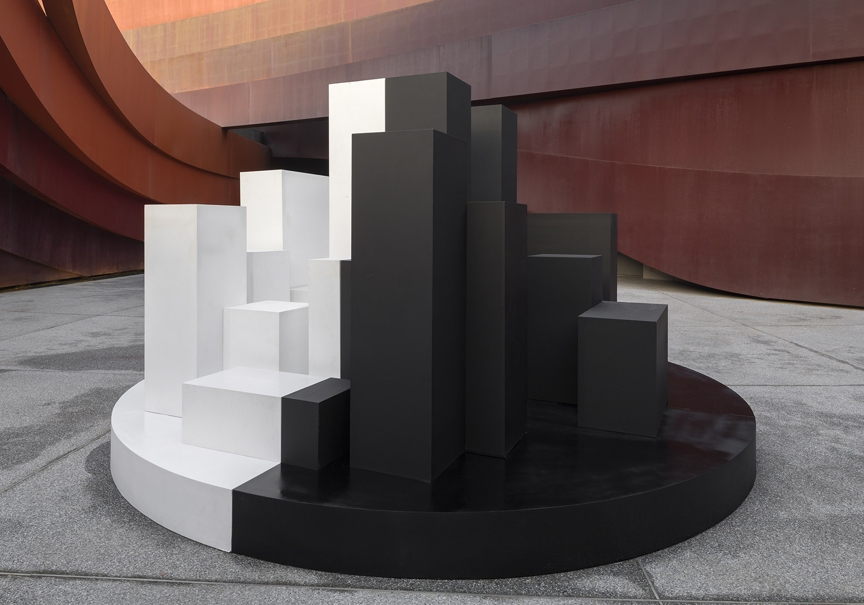 The Coolest White paint installation, Israel by UNStudio - 谷德设计网