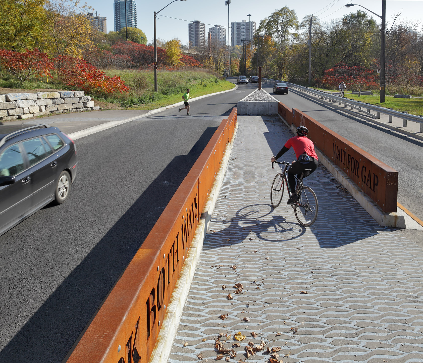 Pottery Road Bicycle and Pedestrian Crossing, Toronto by PLANT ...