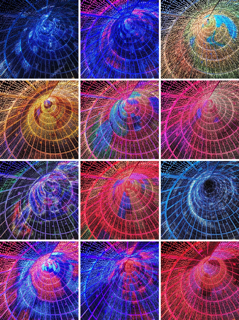 Mile High Tree – Dynamic Light Programming by Brut Deluxe - 谷德设计网