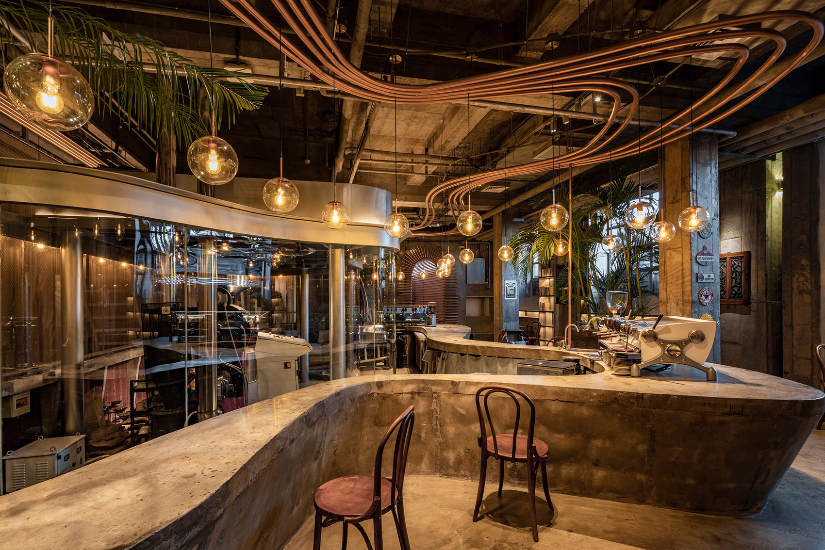 Renovation Project of Metal Hands Coffee at Beijing Dongsinanyang ...