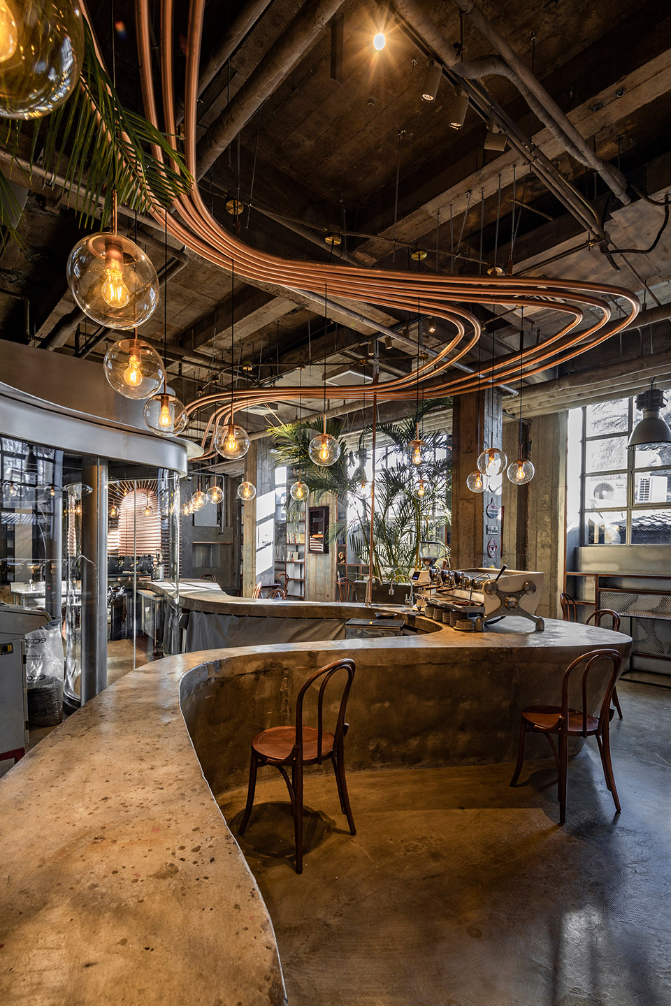 Renovation Project of Metal Hands Coffee at Beijing Dongsinanyang ...