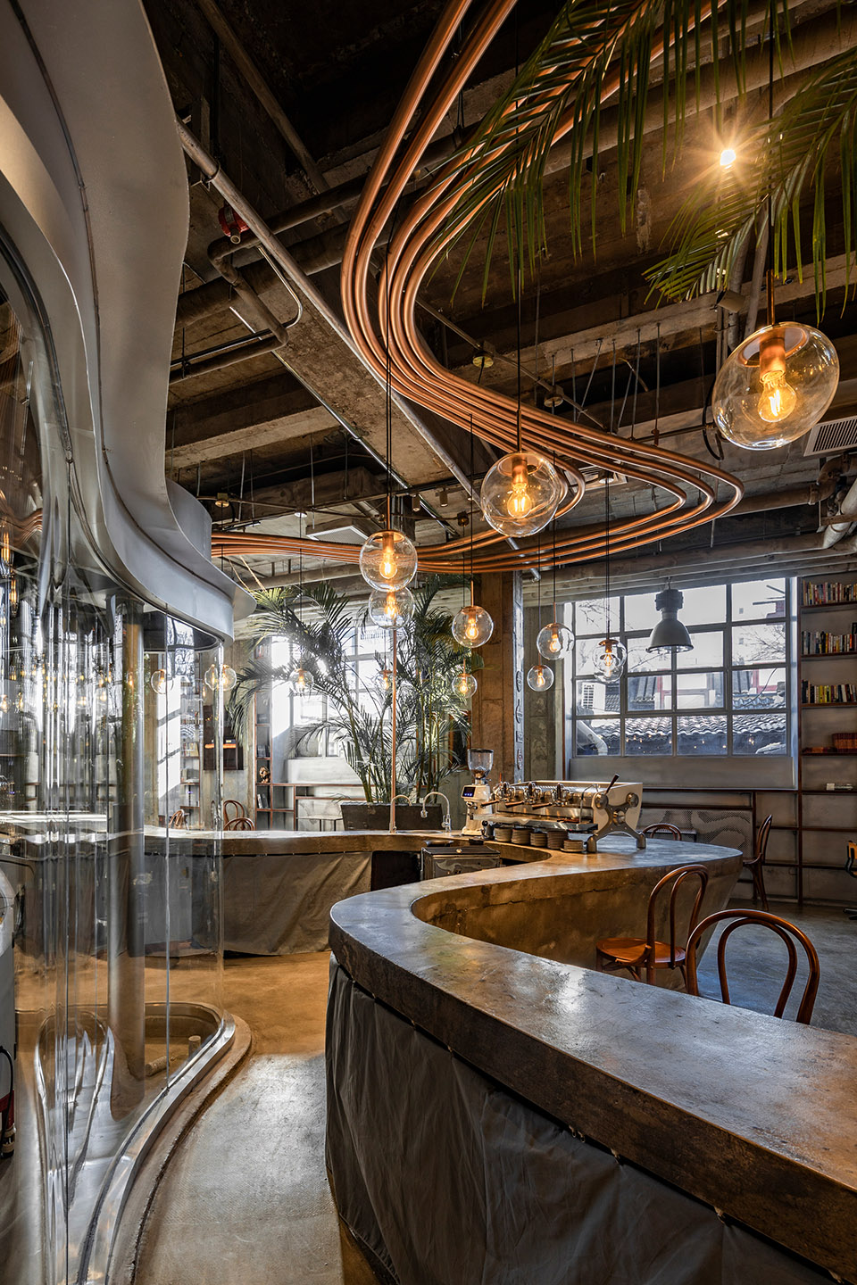 Renovation Project of Metal Hands Coffee at Beijing Dongsinanyang ...