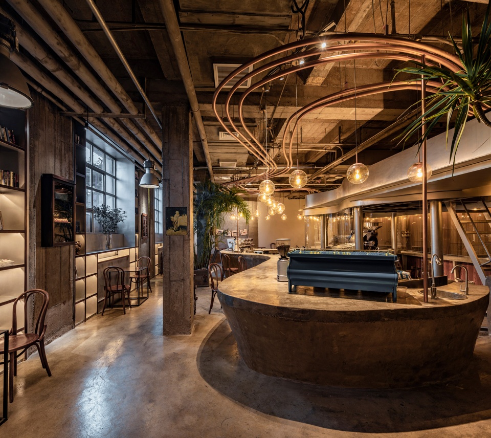 Renovation Project of Metal Hands Coffee at Beijing Dongsinanyang ...