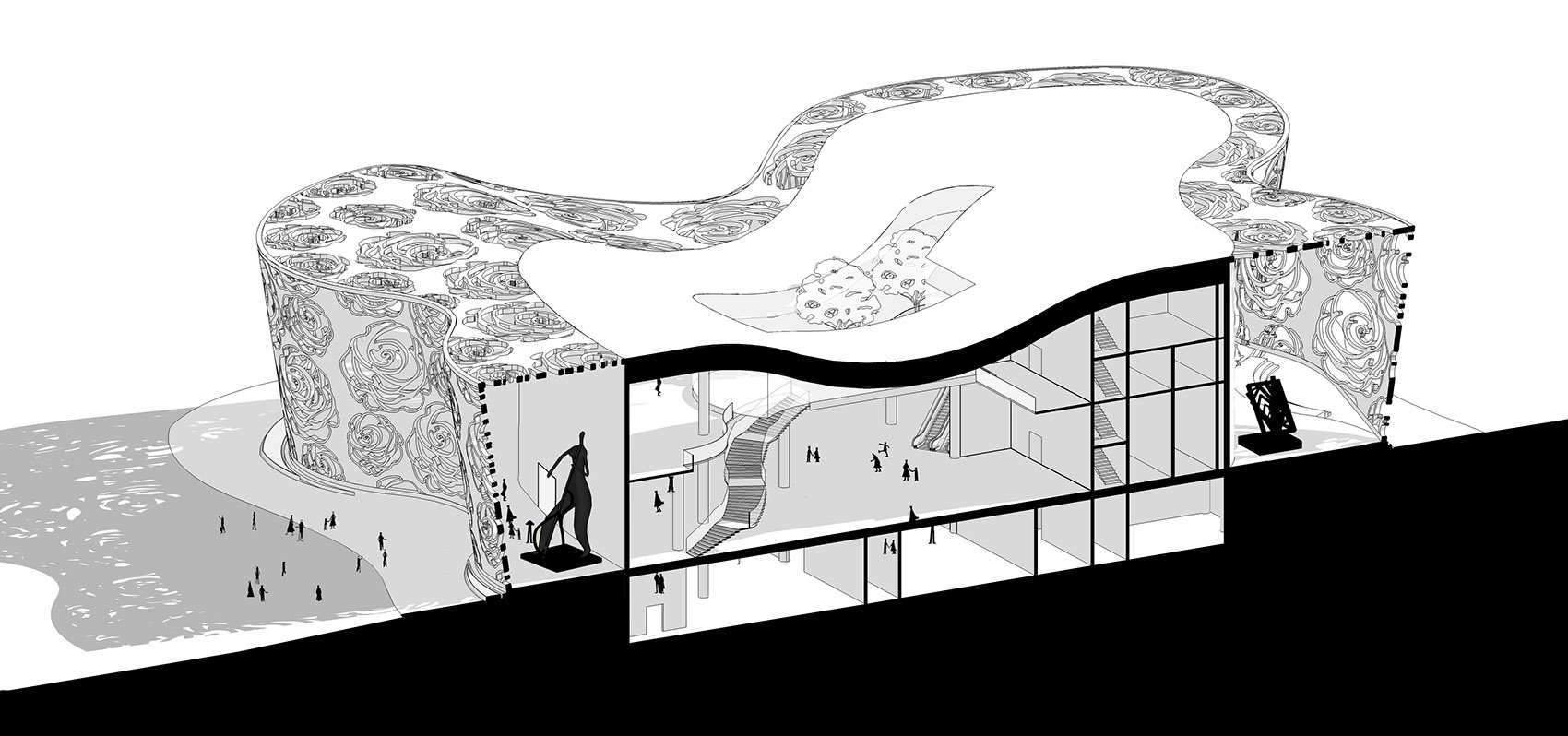 Rose Museum by NEXT architects China - 谷德设计网