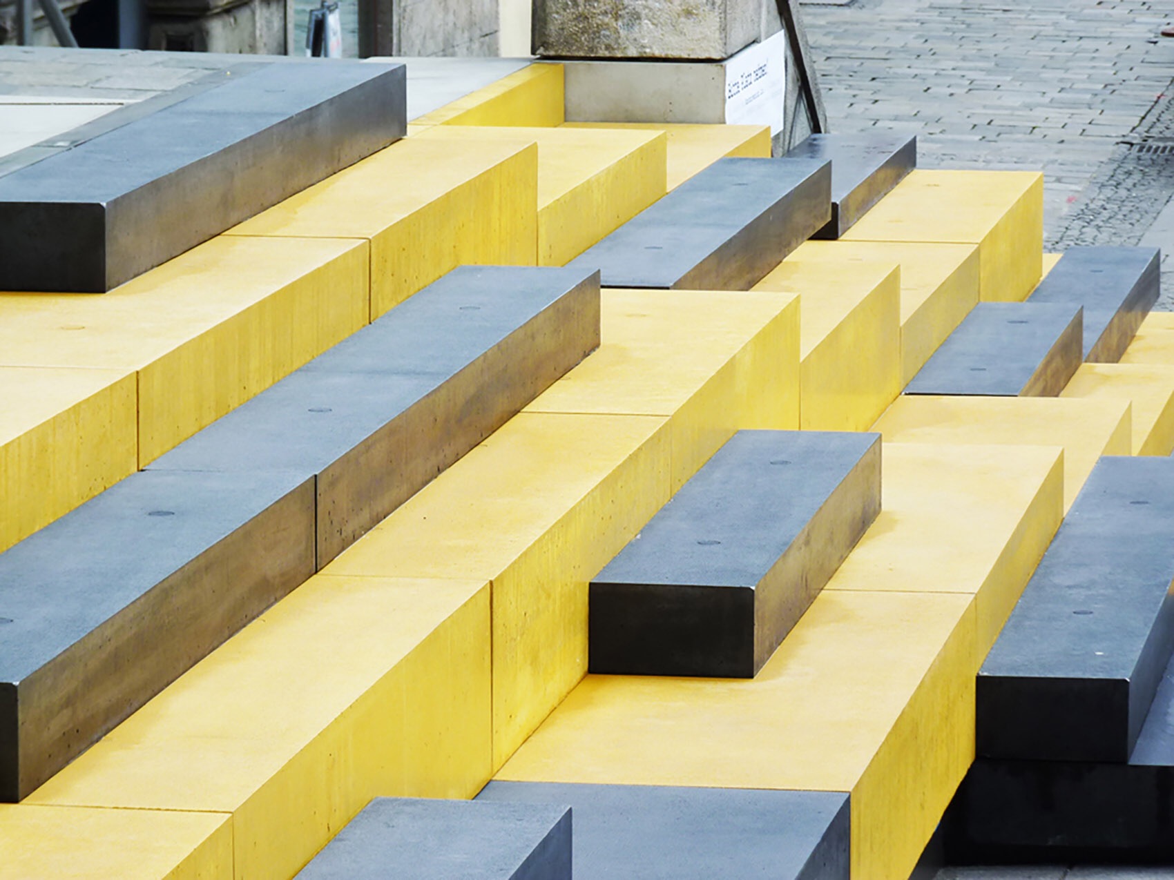Seating steps for the linz art university, Austria by Caramel ...