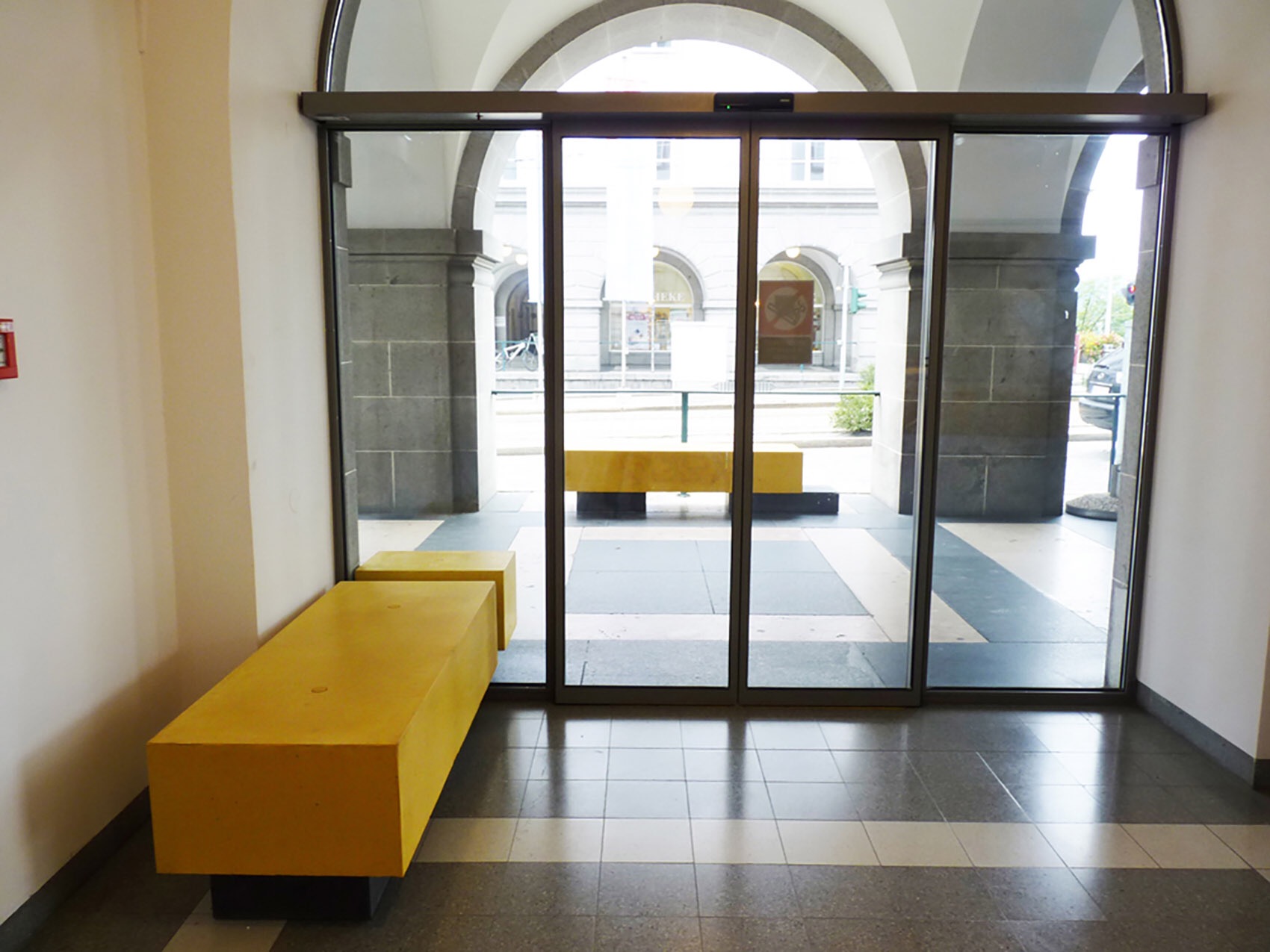 Seating steps for the linz art university, Austria by Caramel ...