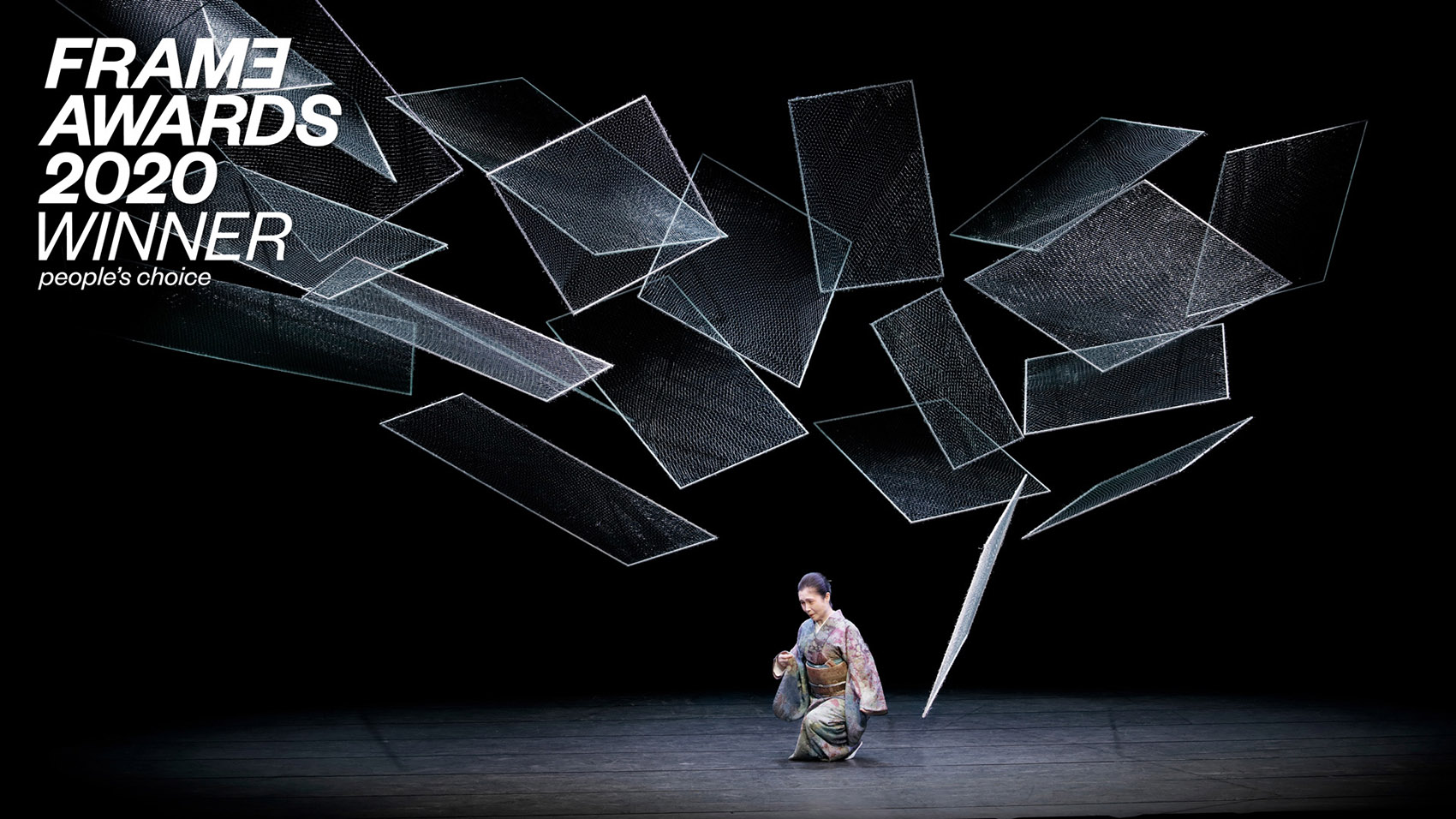 2020 Frame Awards – Art space for Japanese dance by Kazunobu Nakamura ...
