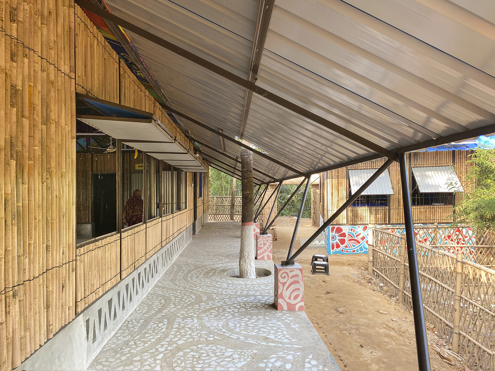 Integrated Community Center in Hindu-para Rohingya Refugee Camp by ...