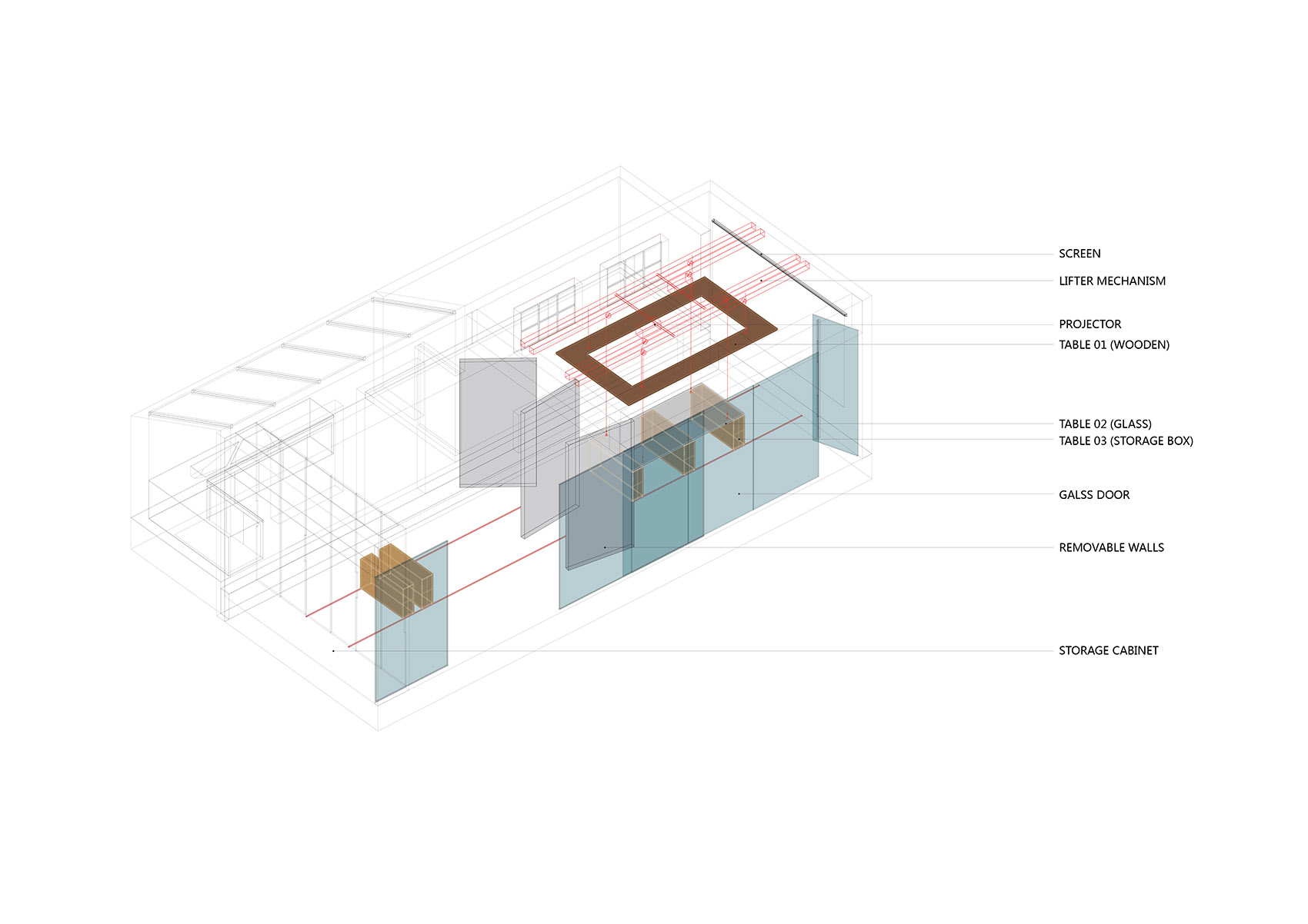 The “Triple Layer Table” in Nafu Hutong Courtyard No.13, China by PMA ...