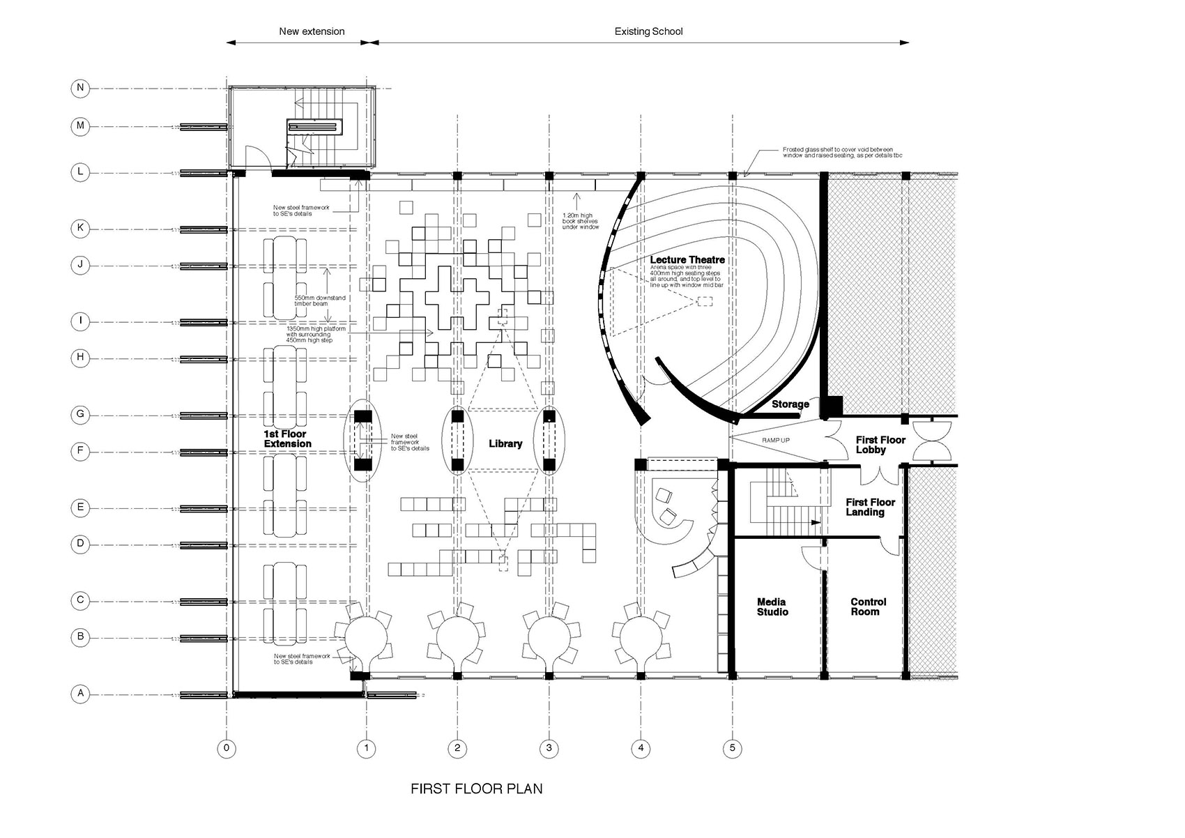 Rivers Academy – New Library Building by Jonathan Clark Architects - 谷德设计网