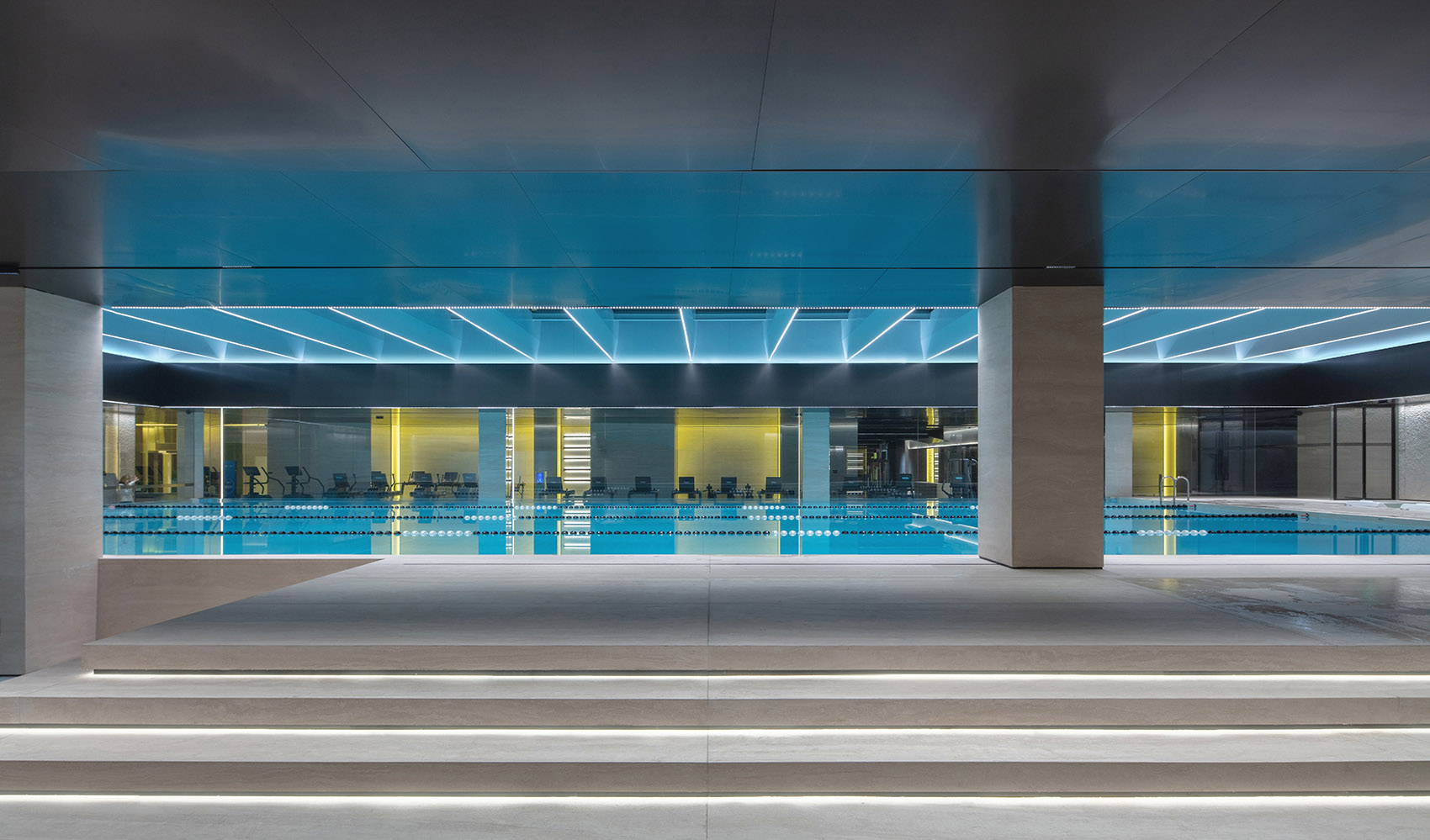 Fusion Fitness·q-plex Premium Club, China by PONE Architecture - 谷德设计网