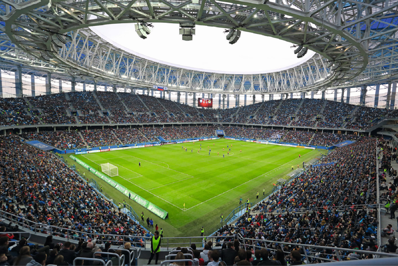 The Football Stadium in Nizhny Novgorod by PI ARENA - 谷德设计网