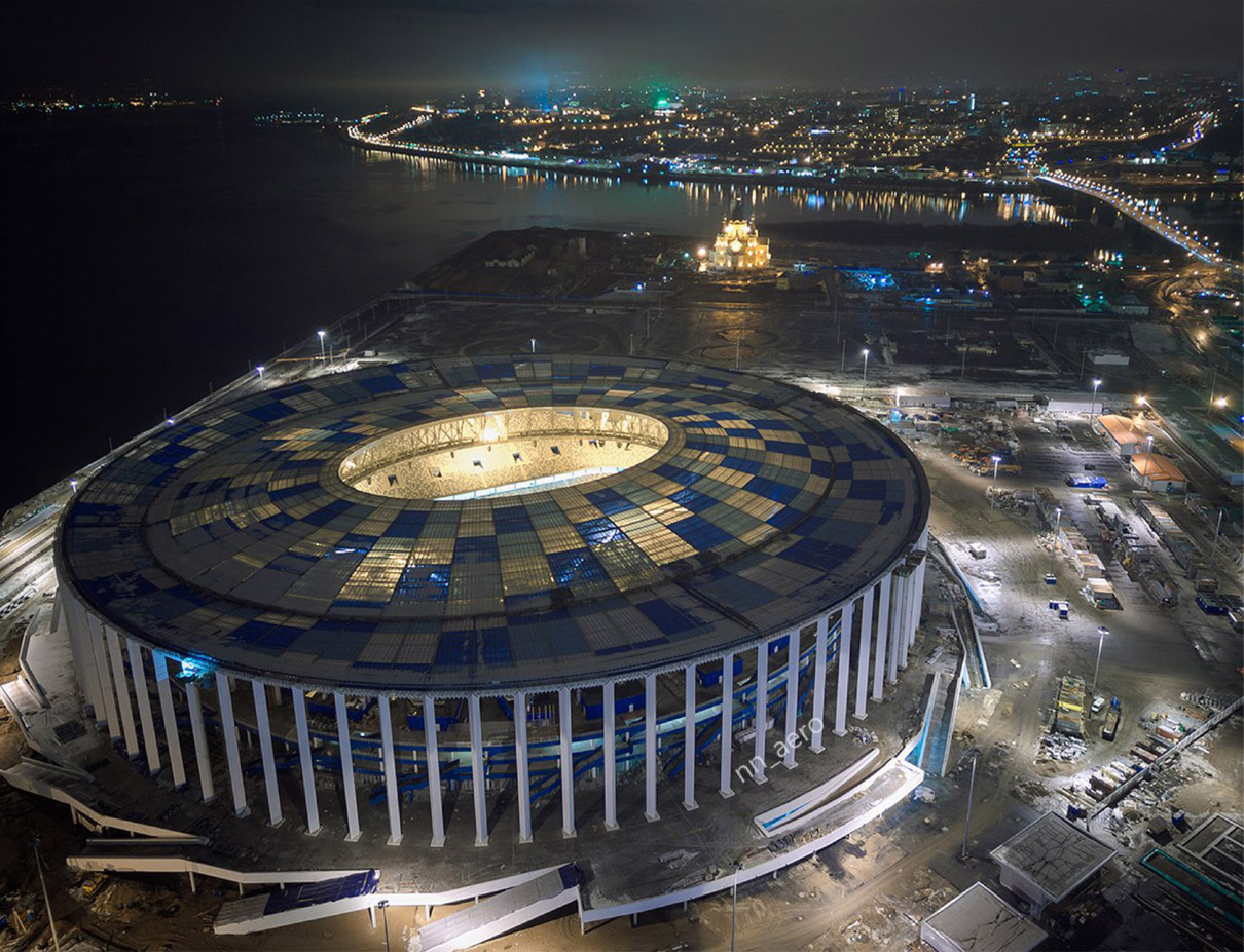 The Football Stadium in Nizhny Novgorod by PI ARENA - 谷德设计网