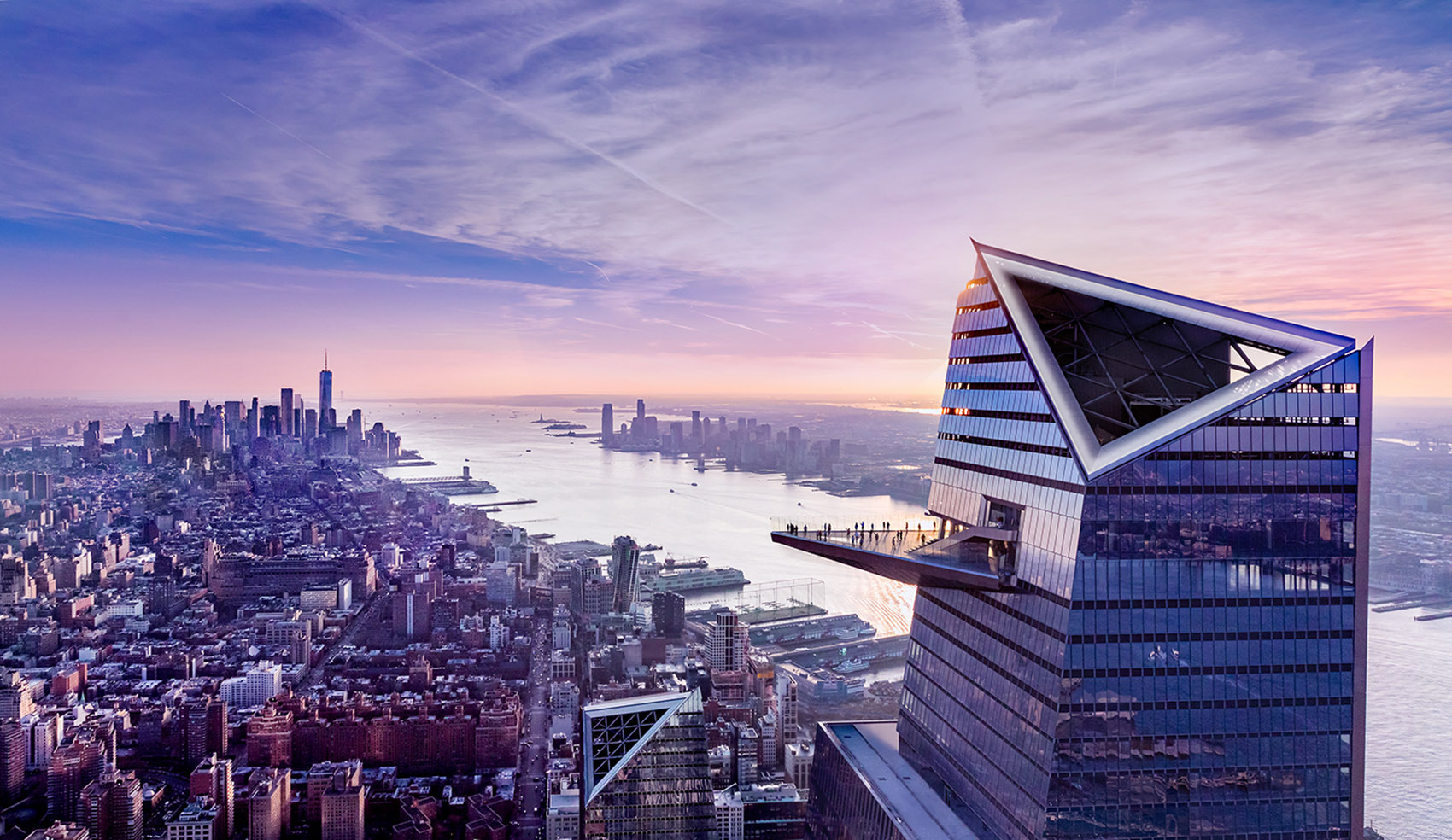 Edge on 30 Hudson Yards by KPF - 谷德设计网