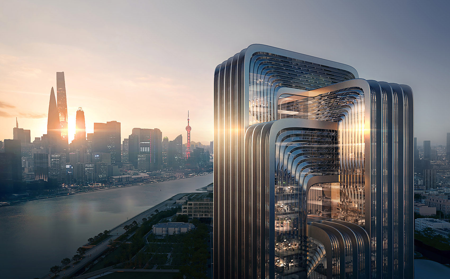 ZHA to build CECEP’s new Shanghai headquarters - 谷德设计网