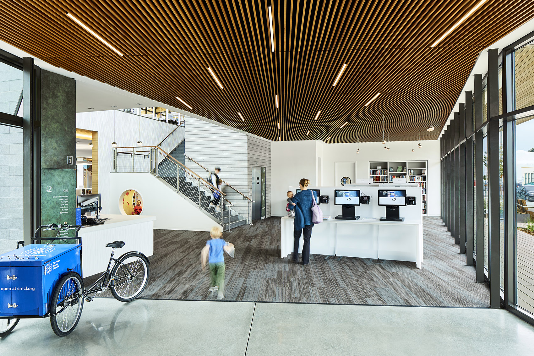 Half Moon Bay Library by Noll & Tam Architects - 谷德设计网