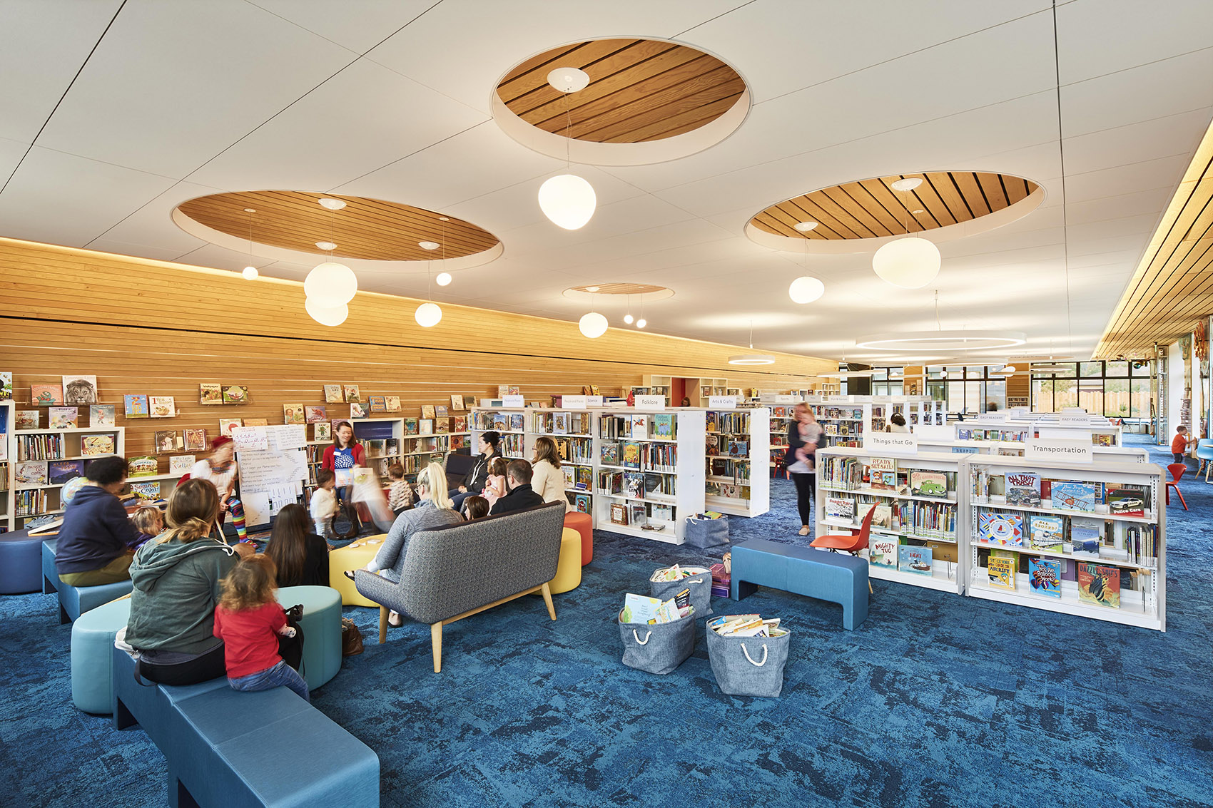 Half Moon Bay Library by Noll & Tam Architects - 谷德设计网