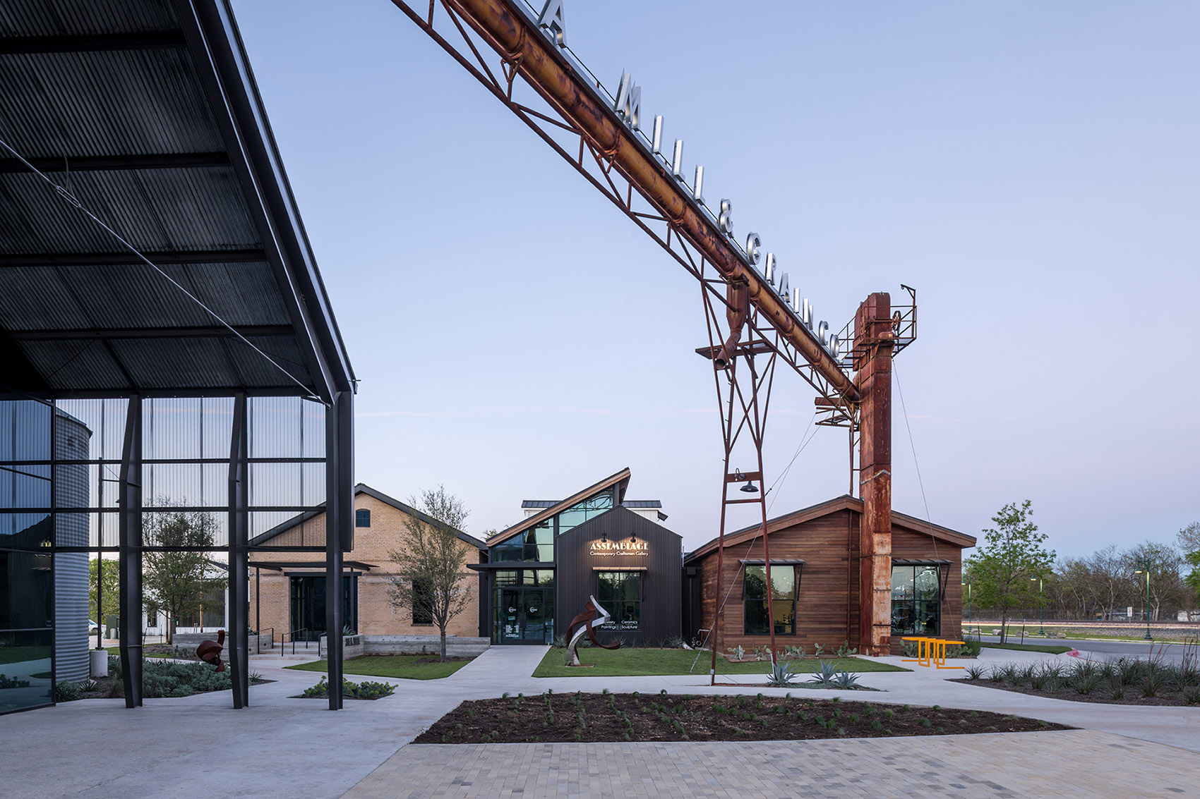Buda Mill & Grain Co. by Cushing Terrell - 谷德设计网