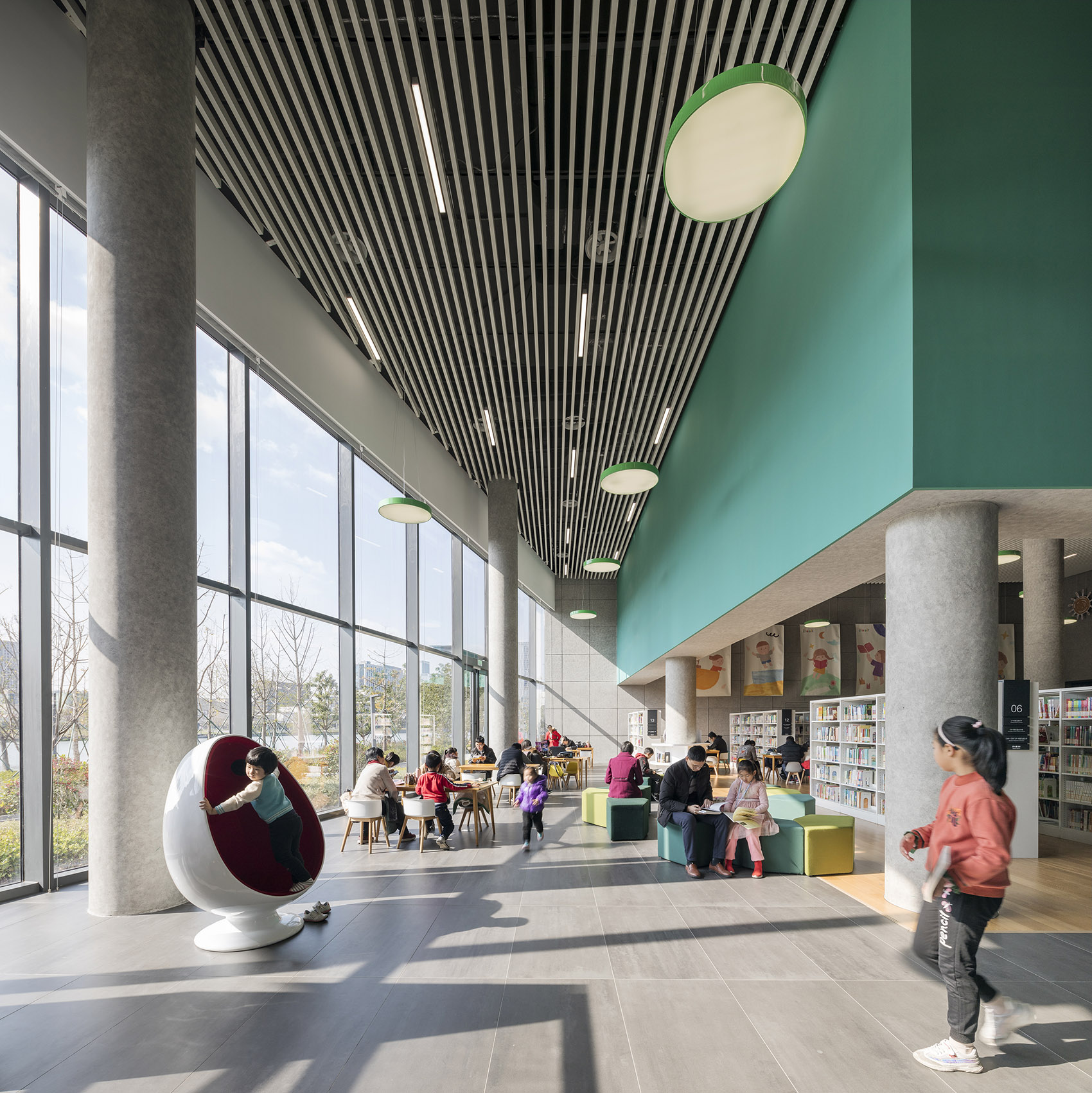 Ningbo New Library, China by Schmidt Hammer Lassen Architects - 谷德设计网