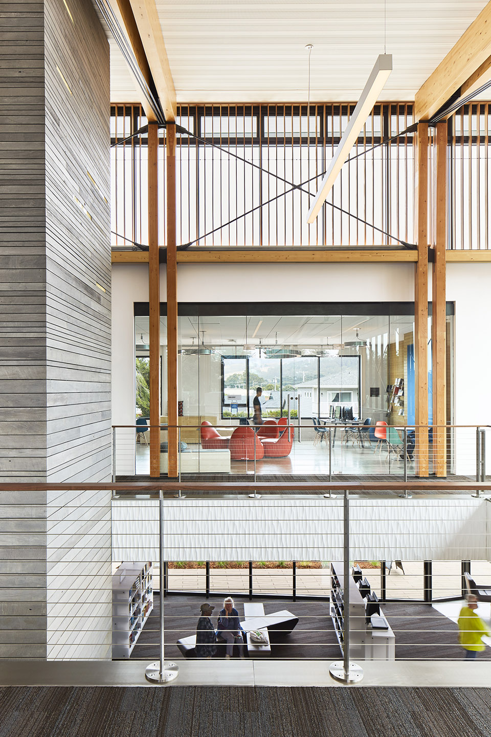 Half Moon Bay Library by Noll & Tam Architects - 谷德设计网