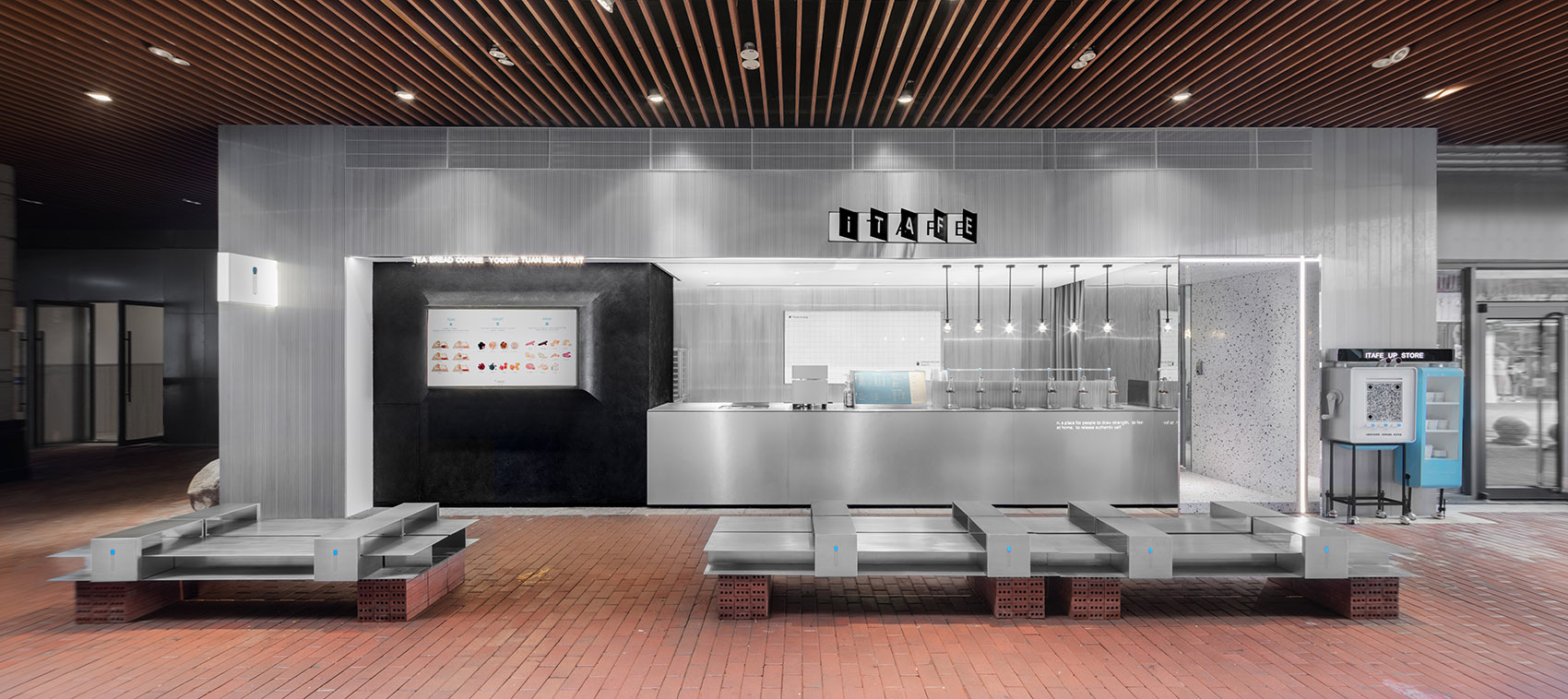 ITAFE UP Take-away Store, China by Daylab Studio - 谷德设计网
